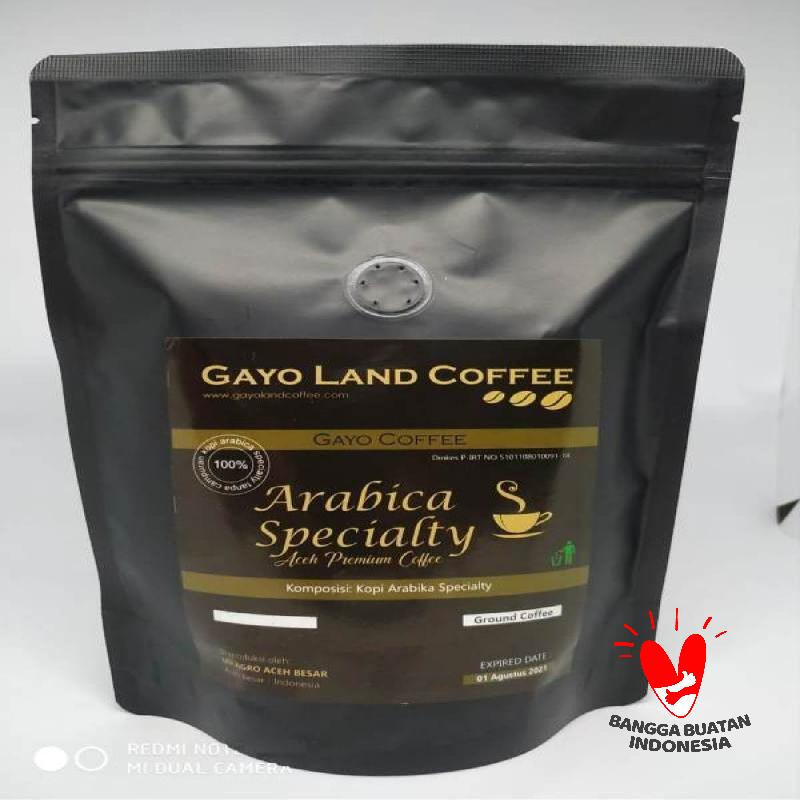 Promo GAYO LAND COFFEE Gayo Arabika Spesialty Bubuk Kopi [500 g] Diskon ...