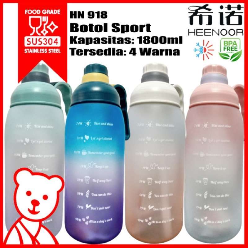 Jual Heenoor Botol Sultan Handcarry 1800Ml Gradasi Hn 918 Sport Bottle ...