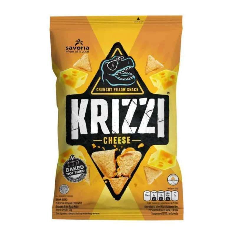 Jual WHS - KRIZZI Cheese Snack [55 g] di Seller Savoria Snack Official ...