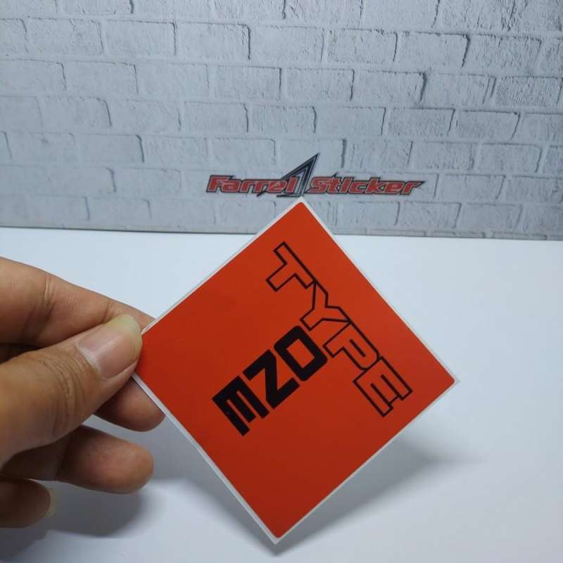 Jual Stiker MOBIL TYPEONE sticker TYPE ONE KOTAK di Seller Farrel ...