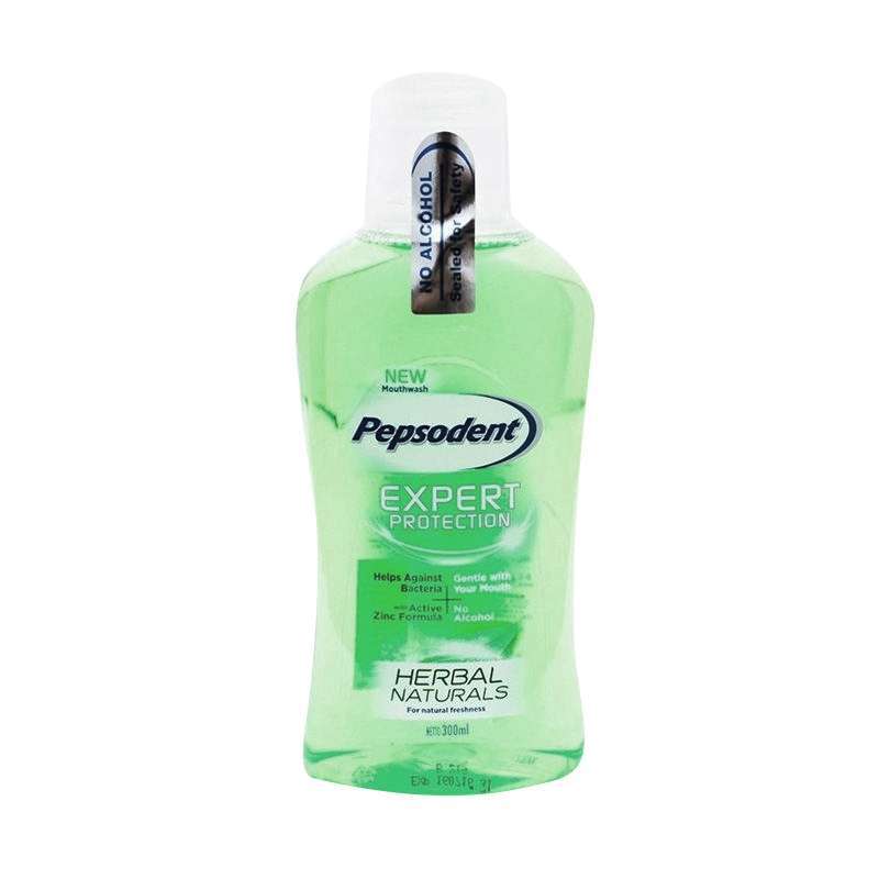 Jual Pepsodent Mouthwash Herbal Natural 300ml Di Seller Dunia Chiko ...