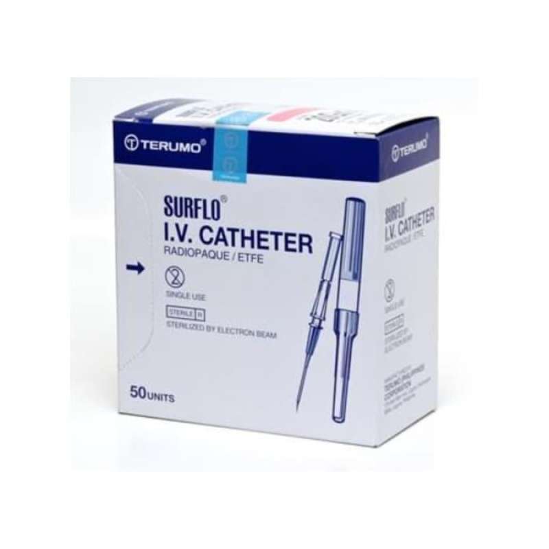 Jual Surflo Iv Catheter 18g 20g 22g 24g Terumo/ Abbocath Terumo/ Jarum ...