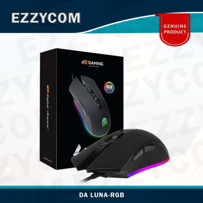 Promo Mouse Gaming Digital Alliance Luna Rgb - Da Luna Gaming Mouse ...