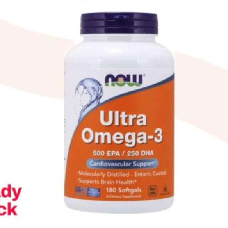 Jual NOW Ultra Omega-3 500 EPA / 250 DHA 180 Sgels - fish oil minyak ikan di Seller Miyustore ...