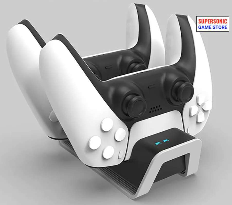 Jual Charging Dock For Playstation 5 Ps5 Dualsense Controllers Pgtech ...