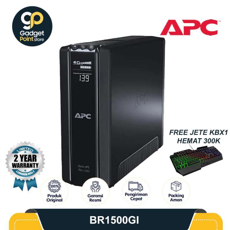Jual UPS APC Power-Saving Back-UPS Pro 1500, 230V BR1500GI - Garansi ...