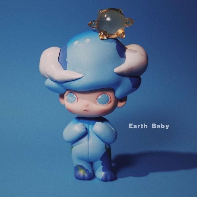 Jual Pop Mart Dimoo Space Travel - EARTH BABY Dimoo by PopMart di ...