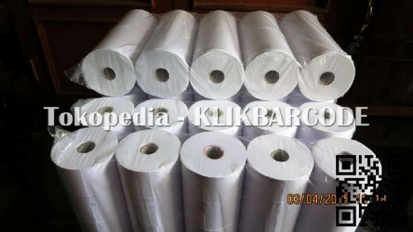 Jual Paper Roll / Struk Kasir / Roll Kasir Hvs 75 X 60Mm ( 1Ply ) di ...