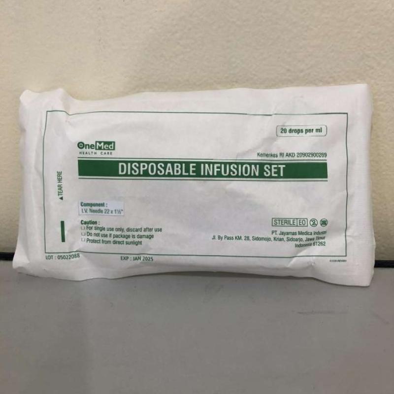Jual Infus Set OneMed / Selang Infus OneMed Pcs di Seller Arga Medical ...