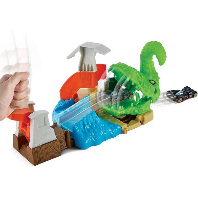 Jual Hot Wheels City Creatures Toxic Gator Attack Di Seller ...