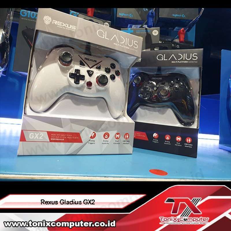 Jual Rexus Gladius Gx2 - Gaming Controller di Seller METALIC - Wanajaya ...