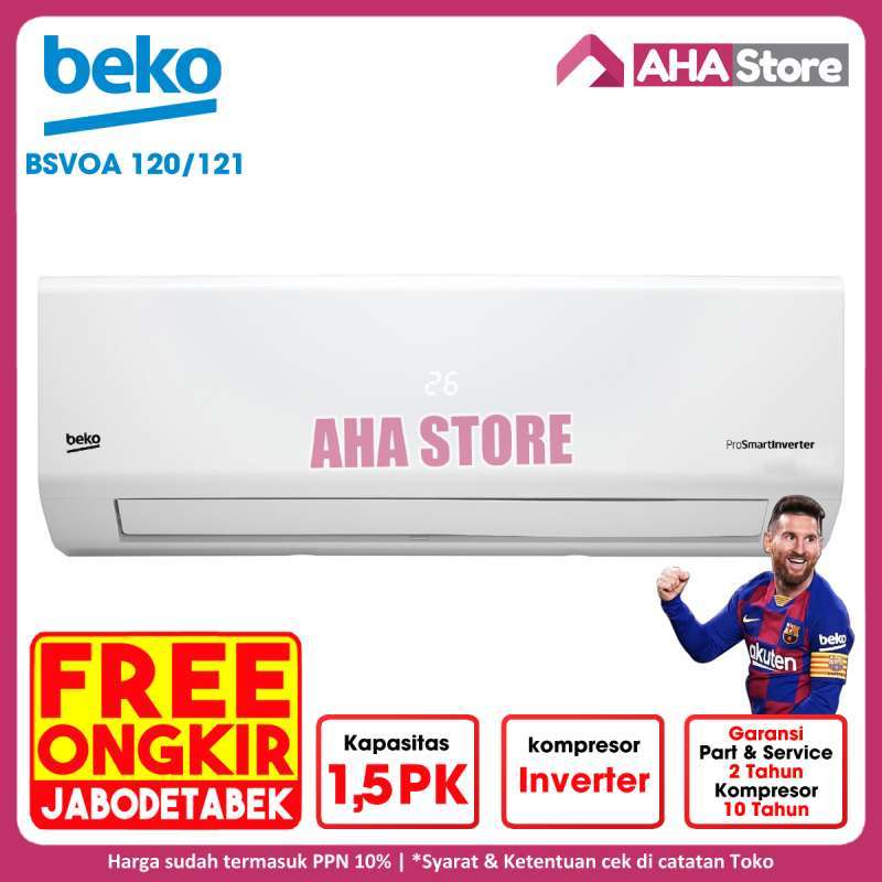 Jual Beko Ac Air Conditioner Inverter 1,5 Pk Bsvoa 120 /121 Unit Only ...