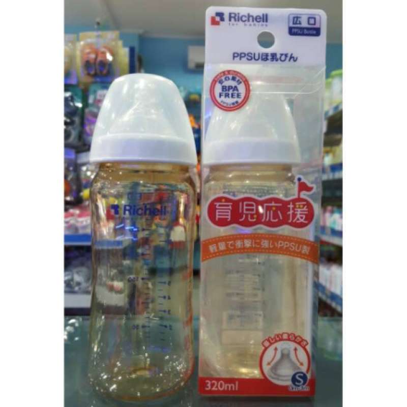 Jual Botol Richell wide neck 320ml di Seller Baby World - Kota Medan ...