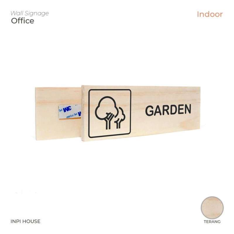 Jual Garden Sign System - Penanda Area Taman - Taman - Wall Sign di ...