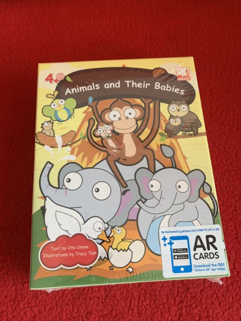 Jual Flash Cards Animals and Their Babies / Flash Cards with Augmented ...