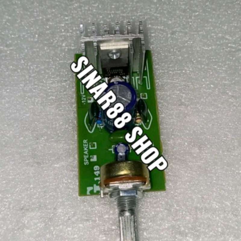 Jual KIT MINI POWER AMPLIFIER MONO TDA2003 12V 12 VOLT TDA 2003 ...