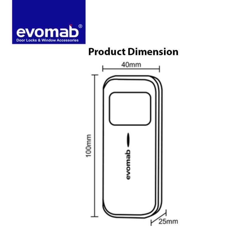 Promo Evomab Sensor Gerak Motion Human Detector Alarm Smart Home Iot ...