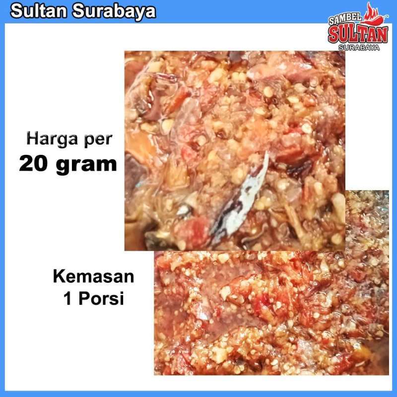 Jual Promo Sambal Sultan 20Gram / Sambal Khas Surabaya / Sambal Sachet ... Jual Promo Sambal Sultan 20Gram / Sambal Khas Surabaya / Sambal Sachet ...