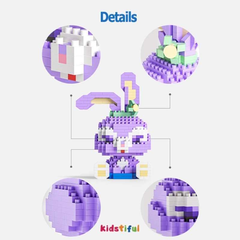 Promo Ready Mainan Balok Lego Disney Lina Bell Stellalou Anak Diy Brick ...