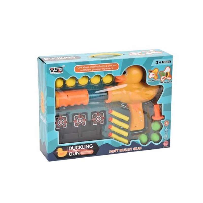 Jual Mainan anak pistol pistolan duck shooting game 2in1 with sound ...
