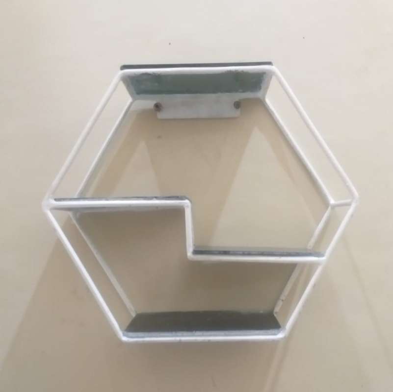 Jual HIASAN DINDING HEXAGONAL - RAK HEXAGONAL - PAJANGAN RUANGAN - BESI ...