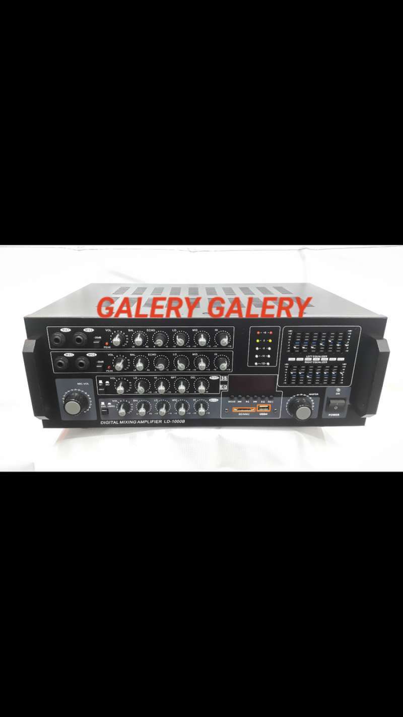 Jual Power amplifier Karaoke TITAN LD1000B digital mixing amplifier di ...