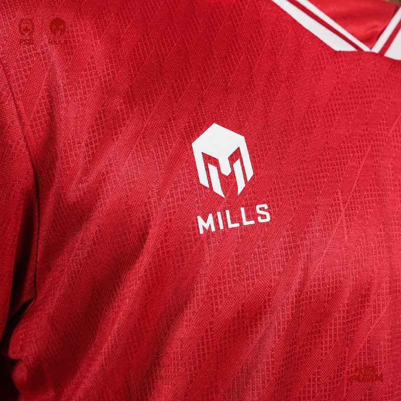 Jual Mills Timnas Indonesia Jersey Home Player Issue Red 1123ina Di ...