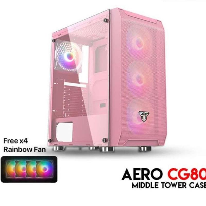 Jual Fantech Aero Cg80 Tempered Glass Gaming Case di Seller Chalga ...