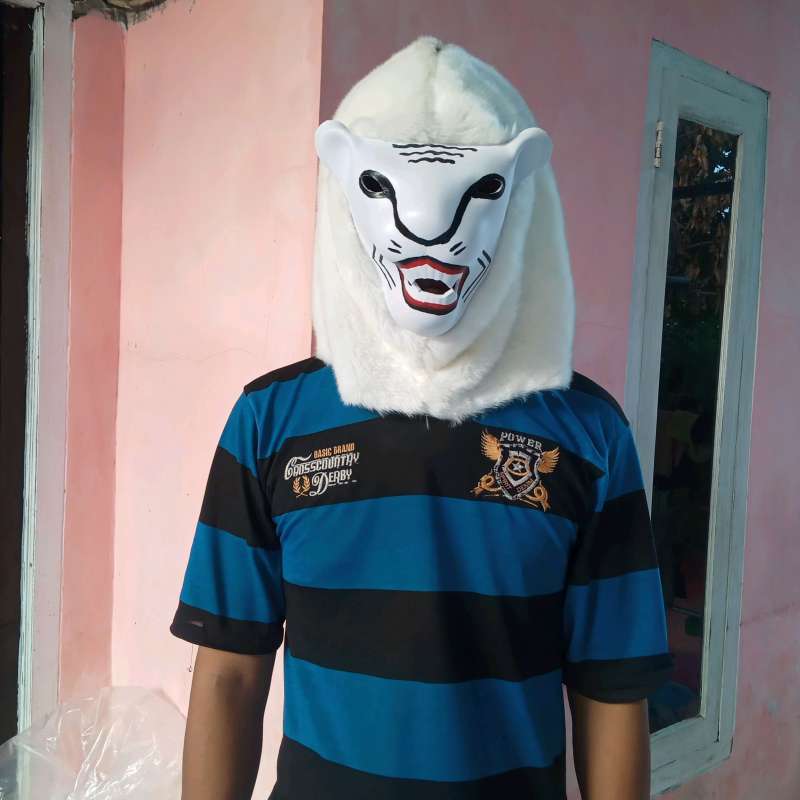 Jual topeng singa di Seller Toko boneka akmal - Purwasari, Kab ...