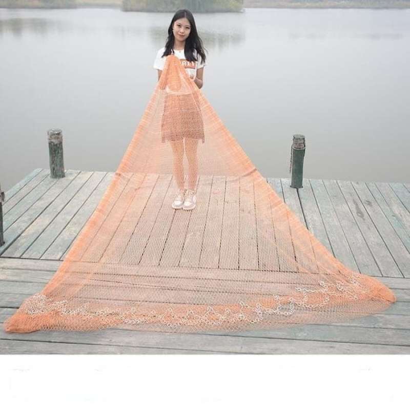 Jual jaring lempar/jala ikan dan udang siap pakai di Seller ENIGMA ...