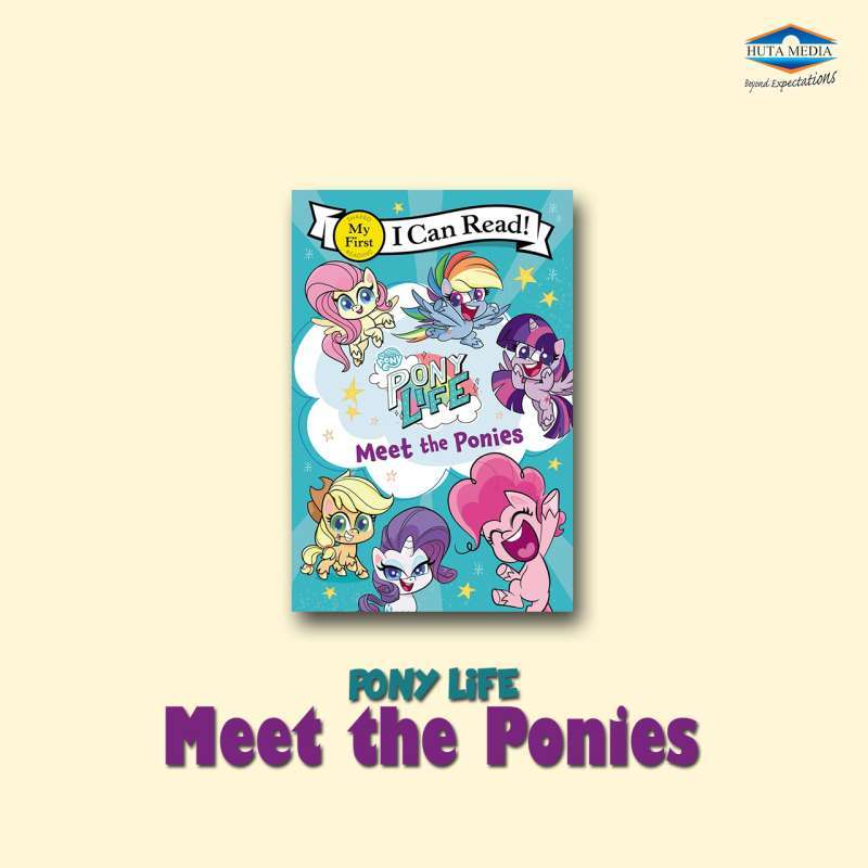 Jual I Can Read, My First: My Little Pony: Pony Life, Meet The Ponies ...
