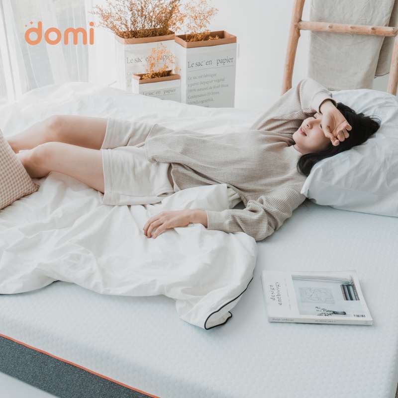 Promo Domi Air Mattress / Kasur Pocket Spring Bed / Cooling Blue Air ...