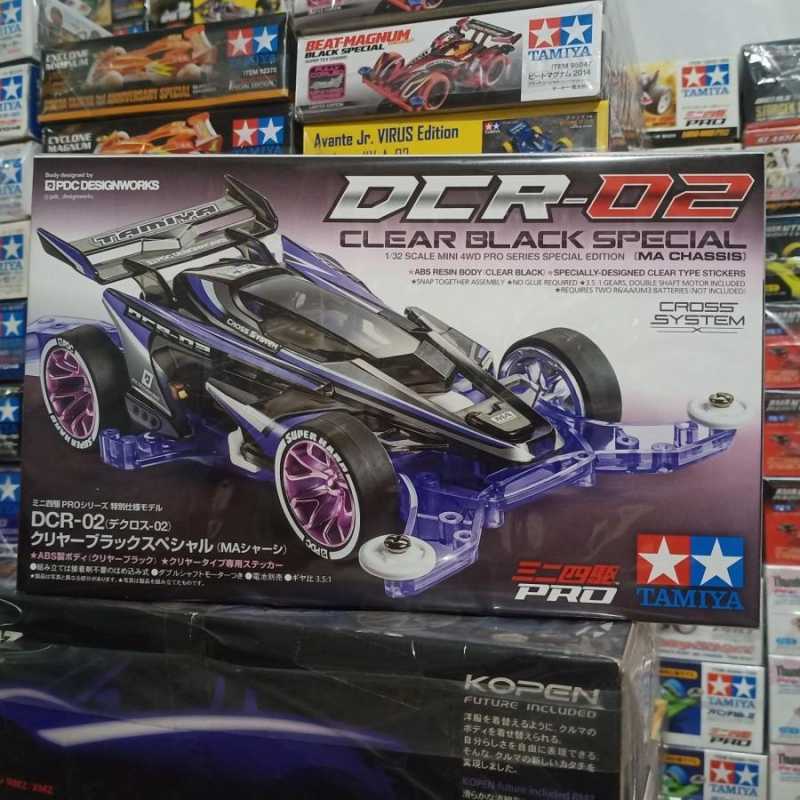 Jual Tamiya DCR 02 Clear Black Special di Seller Hobbysportstore ...