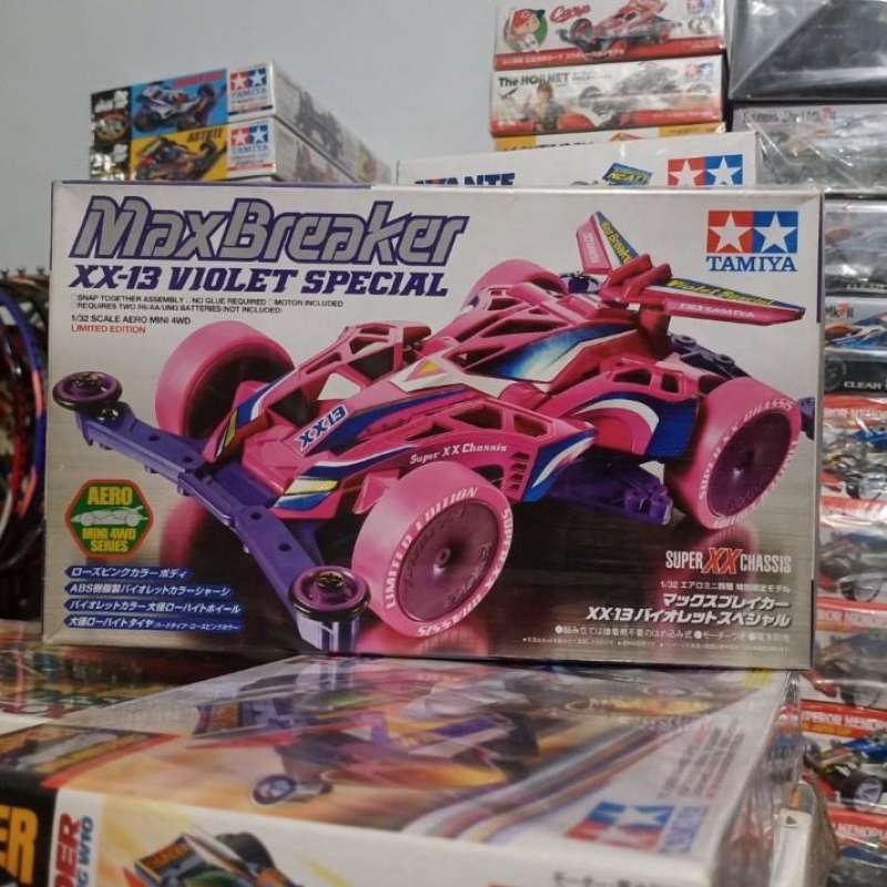 Jual Tamiya Mini 4wd Max breaker XX-13 Violet special di Seller ...