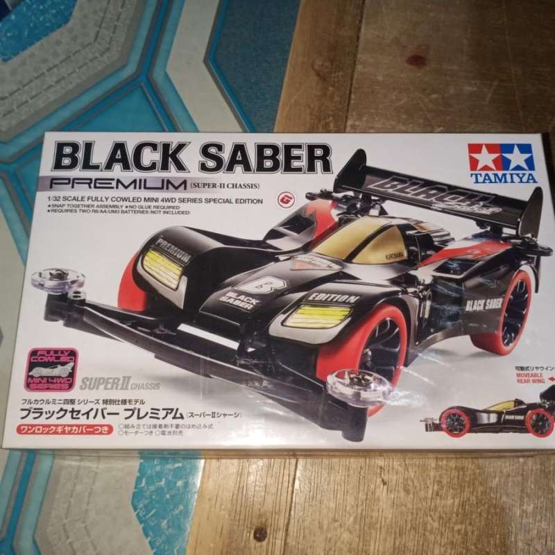 Jual Tamiya mini 4wd Black saber Premium di Seller Hobbysportstore ...