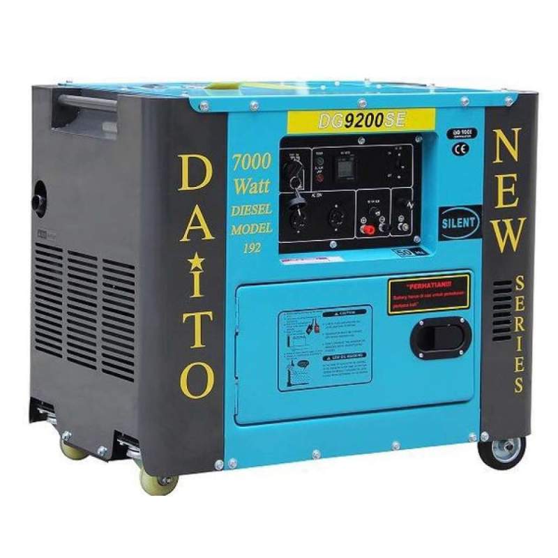 Jual Generator listrik Diesel Silent Daito Tipe DG 9200 SE di Seller ...