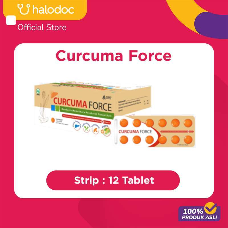 Promo Curcuma Force 12 Tablet Diskon 3% di Seller Halodoc - APOTIK ...