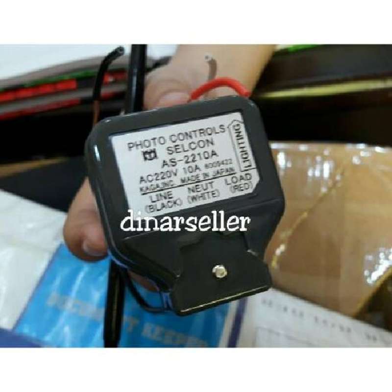 Jual Selcon Original 10a Photosensor Photocell Otomatis Menyala Saat ...