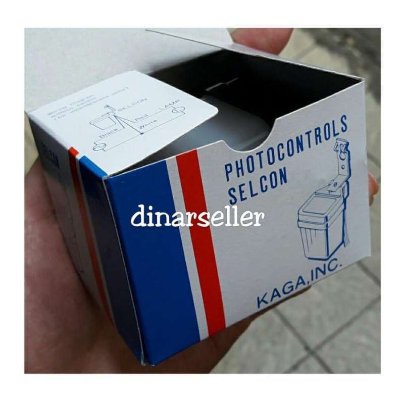 Jual Selcon Original 10a Photosensor Photocell Otomatis Menyala Saat ...