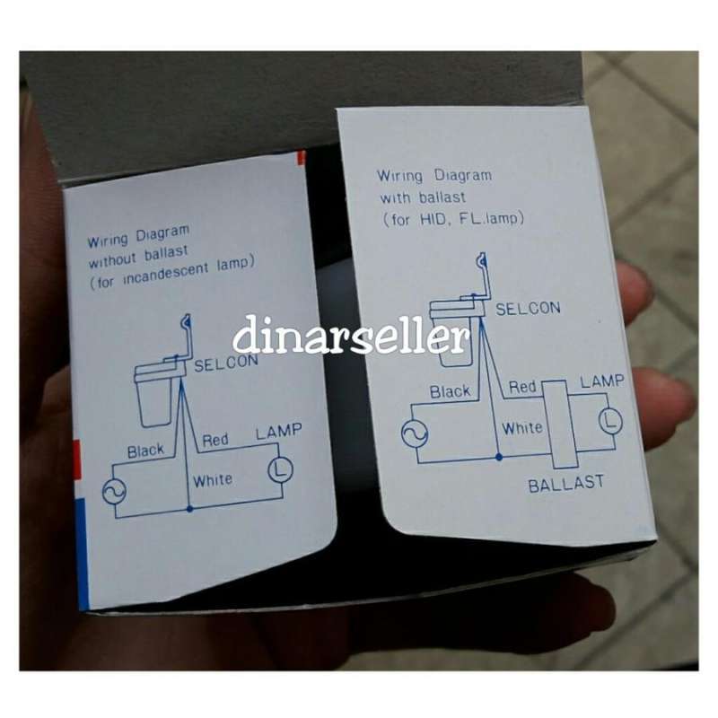 Jual Selcon Original 10a Photosensor Photocell Otomatis Menyala Saat ...