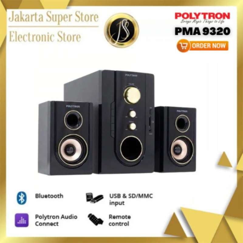 Jual Polytron Pma 9320 Bluetooth Multimedia Speaker Di Seller Jakarta ...