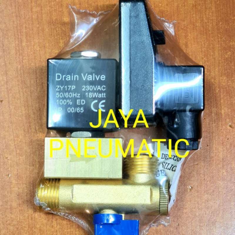 Jual 1/2 16 Bar 220Vac Solenoid Valve Timer Auto Drain di Seller ...