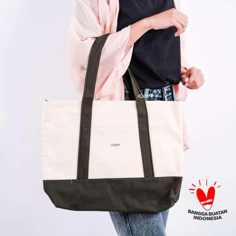 Jual DAISY TOTEBAG BY ROUJEE - TAS KANVAS CUSTOM TOTEBAG KANVAS CUSTOM ...