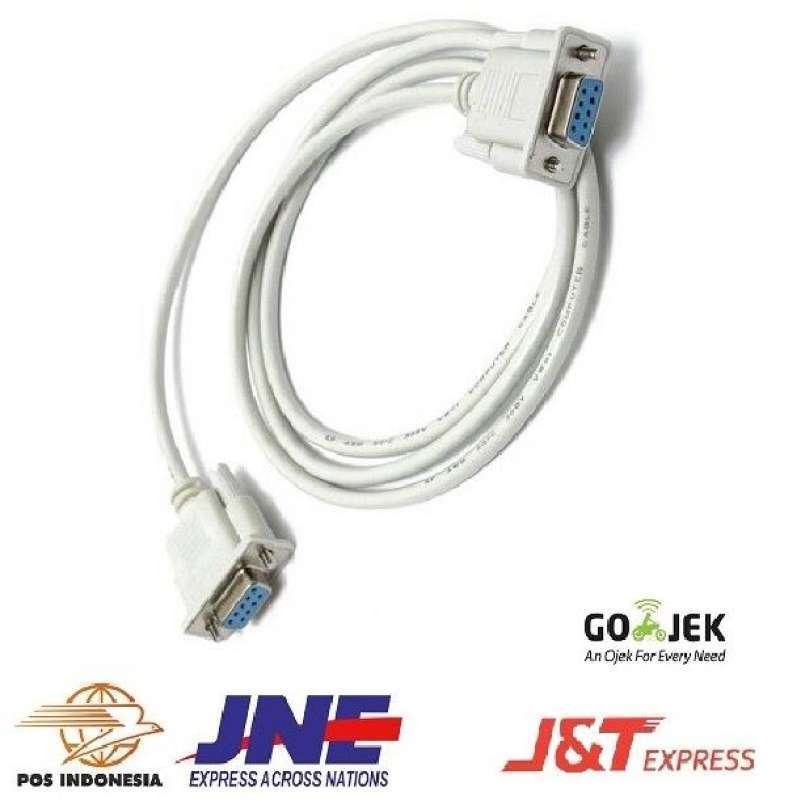 Jual Kabel Serial DB9-RS232 Female To Female di Seller Finel Computer ...