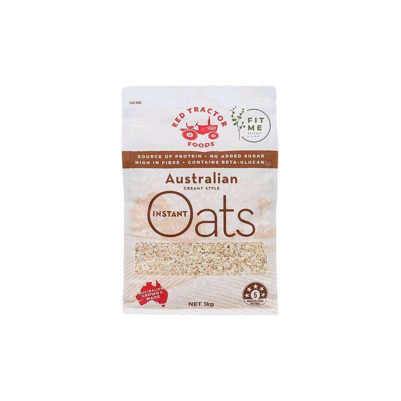 Jual Red Tractor Organic Australian Instant Oats Creamy Style 1kg di ...