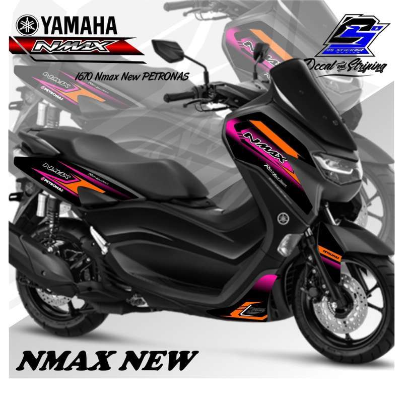 Jual 1670 Sticker Striping Motor NMAX NEW TAHUN 2020/2021/2022 List ...