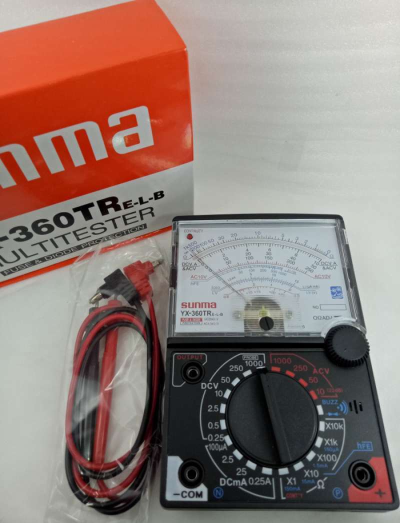 Promo MULTITESTER SUNWA YX360TR / MULTI TESTER / AVOMETER ANALOG SUNWA ...