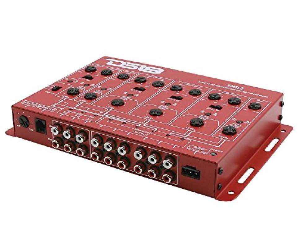 Promo DS18 XM6LD 6-way Active Crossover - High/Low Pass, 2, 4, or 6 ...