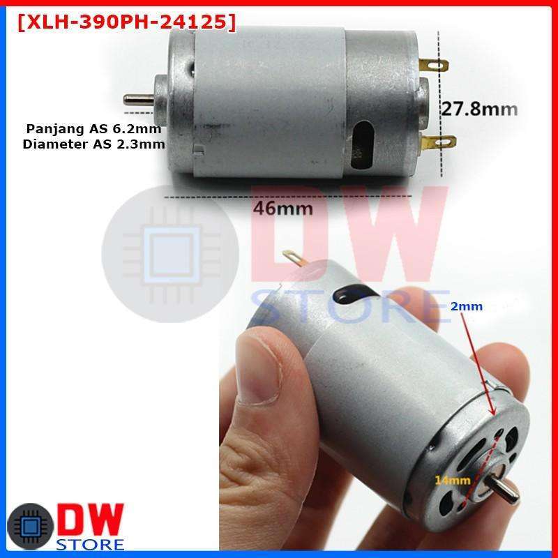 Jual Dinamo Dc Motor Rs390 Rs 390 Dc 6v 9v 12v High Speed Torque - Xlh ...