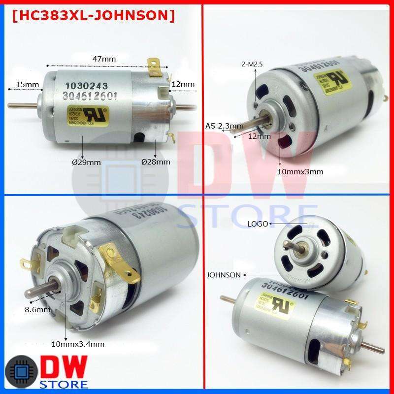 Jual Dinamo Dc Motor Rs390 Rs 390 Dc 6v 9v 12v High Speed Torque - Xlh ...